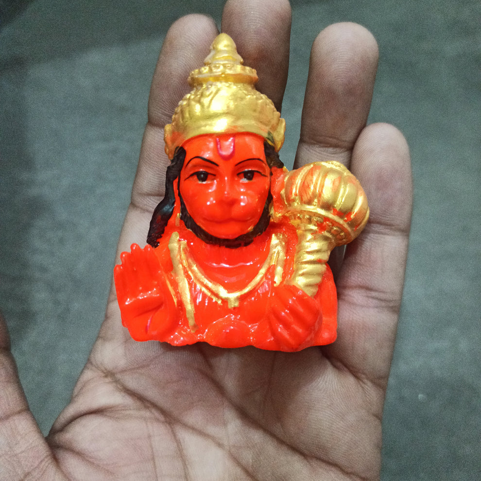 Hanuman ji Car Dash Board Mandir red – Kristal Cars